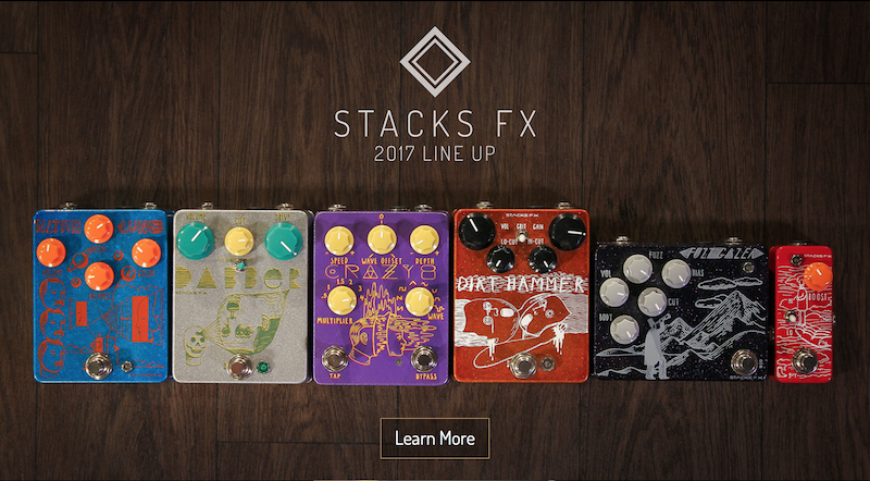Stacks FX Releases the Crazy 8 Tremolo Pedal - Hybrid Studios